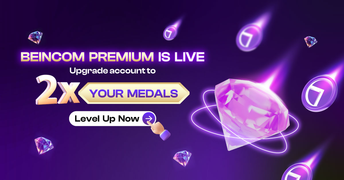 Beincom Premium: Boost Airdrop Rewards with Up to 2x Medals